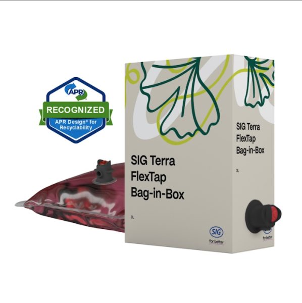 SIG presenta un bag-in-box reciclable – Envapack.com